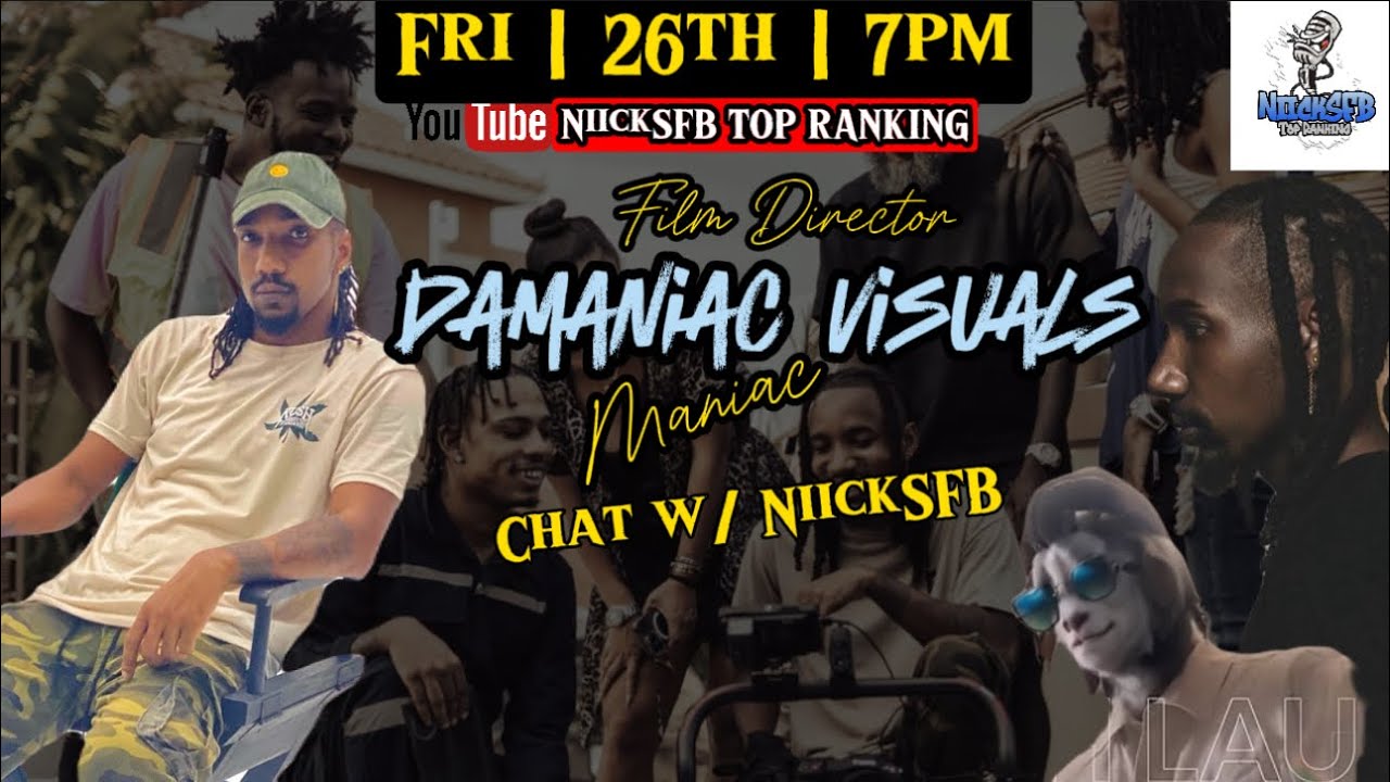 Wad’UP? Damaniac Visualz Talks | Bob Marley Movie | Alkaline Juggernaut ...