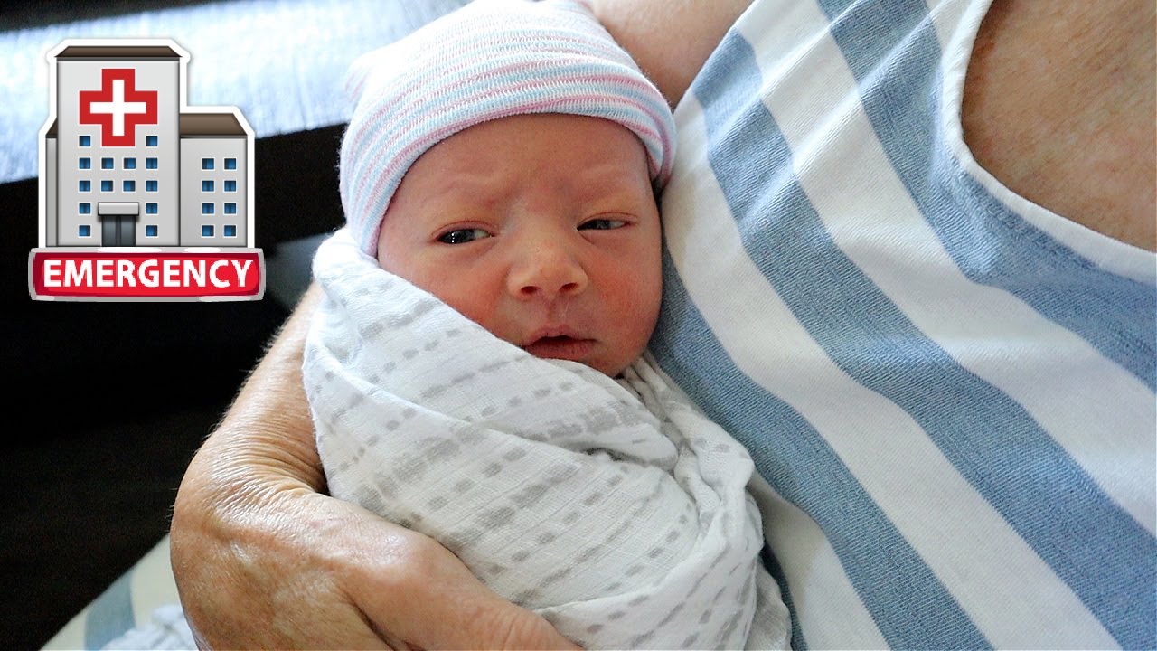 Taking Our Newborn BABY To The Hospital EMERGENCY ROOM! - YouTube