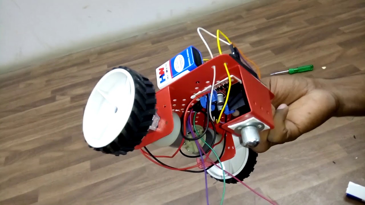 IIT Dharwad Hand-on Projects: Gesture Controlled Robot - YouTube