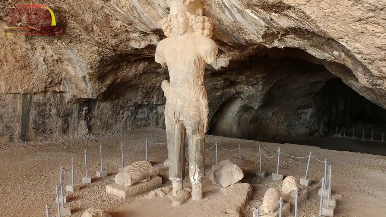 VLC Shapour cave Drone FHD - YouTube