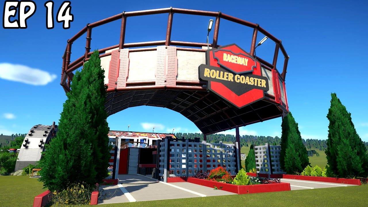 F1 Raceway Station | Planet Coaster Gameplay | Launch Coaster Station ...