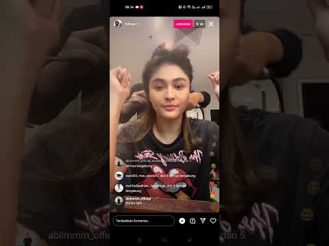 live ig seleb cantik