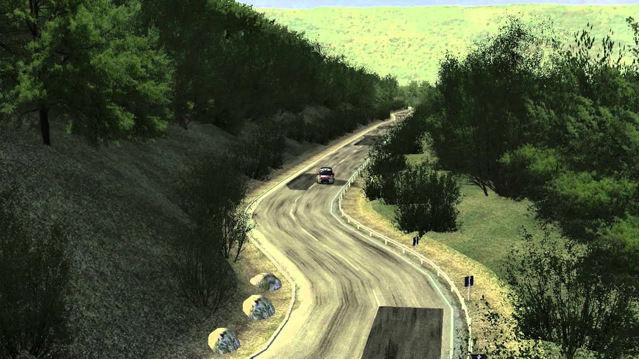 rFactor Rally World 4.0 Citröen DS3 WRC 2013 Test Iriški Venac Hill ...
