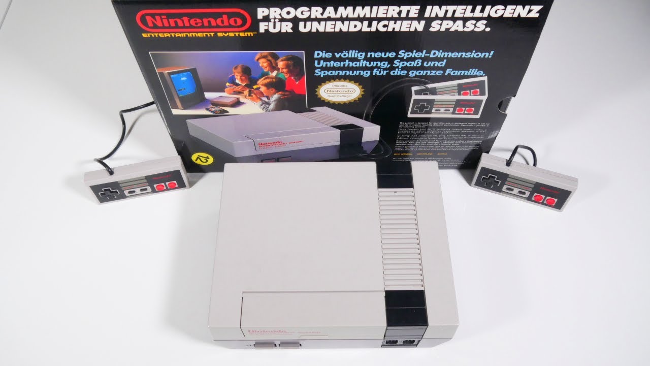 Nintendo Entertainment System Unboxing - YouTube