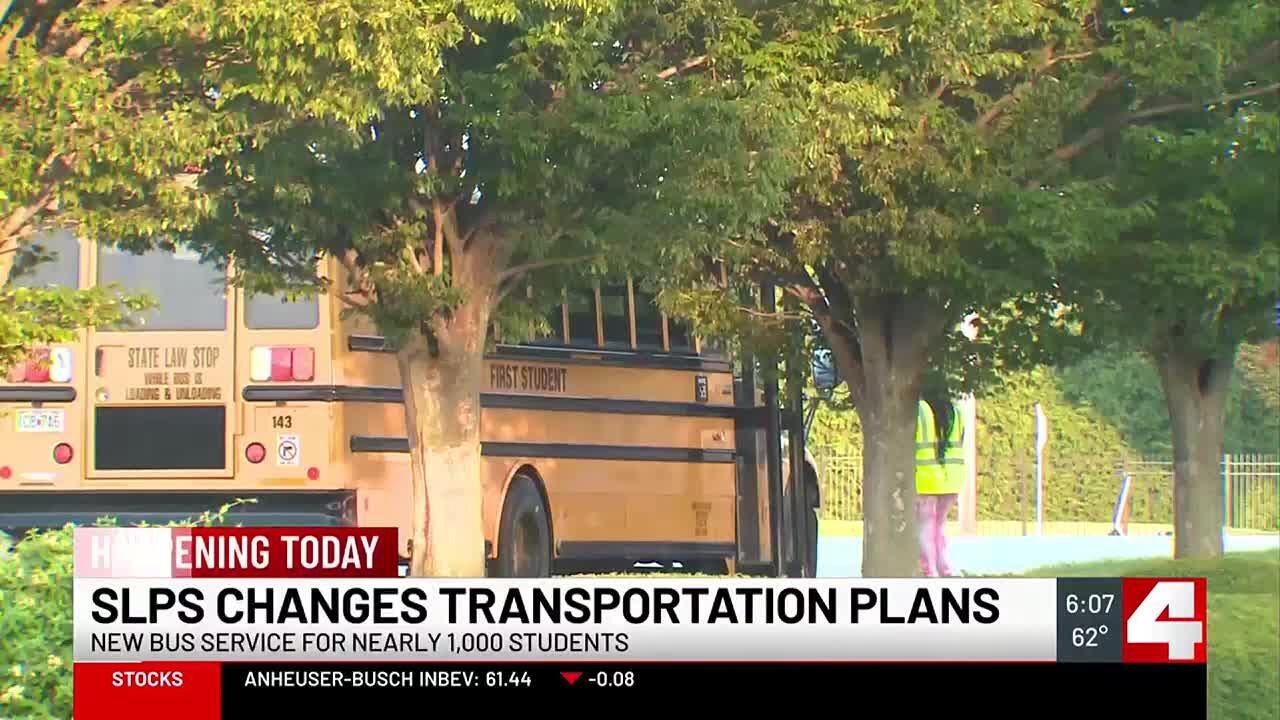 St. Louis Public Schools transportation changes begin today - YouTube