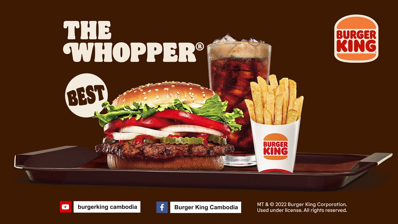 The Whopper®, Burger King Cambodia, Global Fast Food. - YouTube