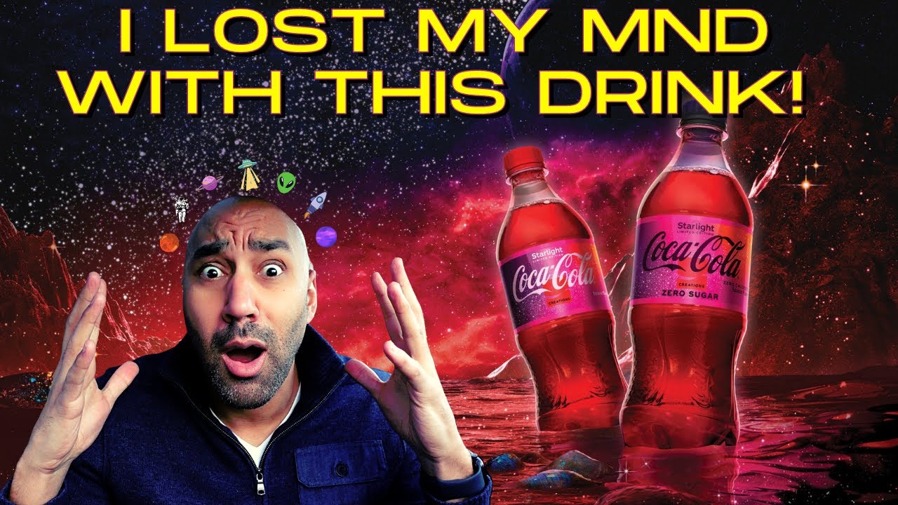 New Coca-Cola Starlight Review - Space Flavored Coke! WHAT IS THE NEW ...