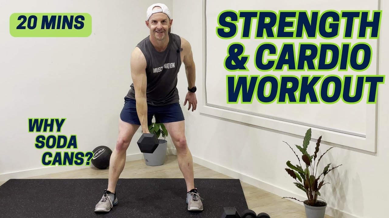20 Minute Strength and Cardio Workout for Weight Loss | BURN FAT with ...