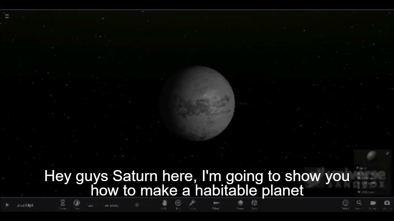 How to make a Habitable Planet in Universe Sandbox 2 - YouTube