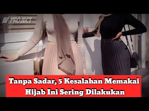 5 kesalahan memakai hijab #kesalahan #memakai #hijab