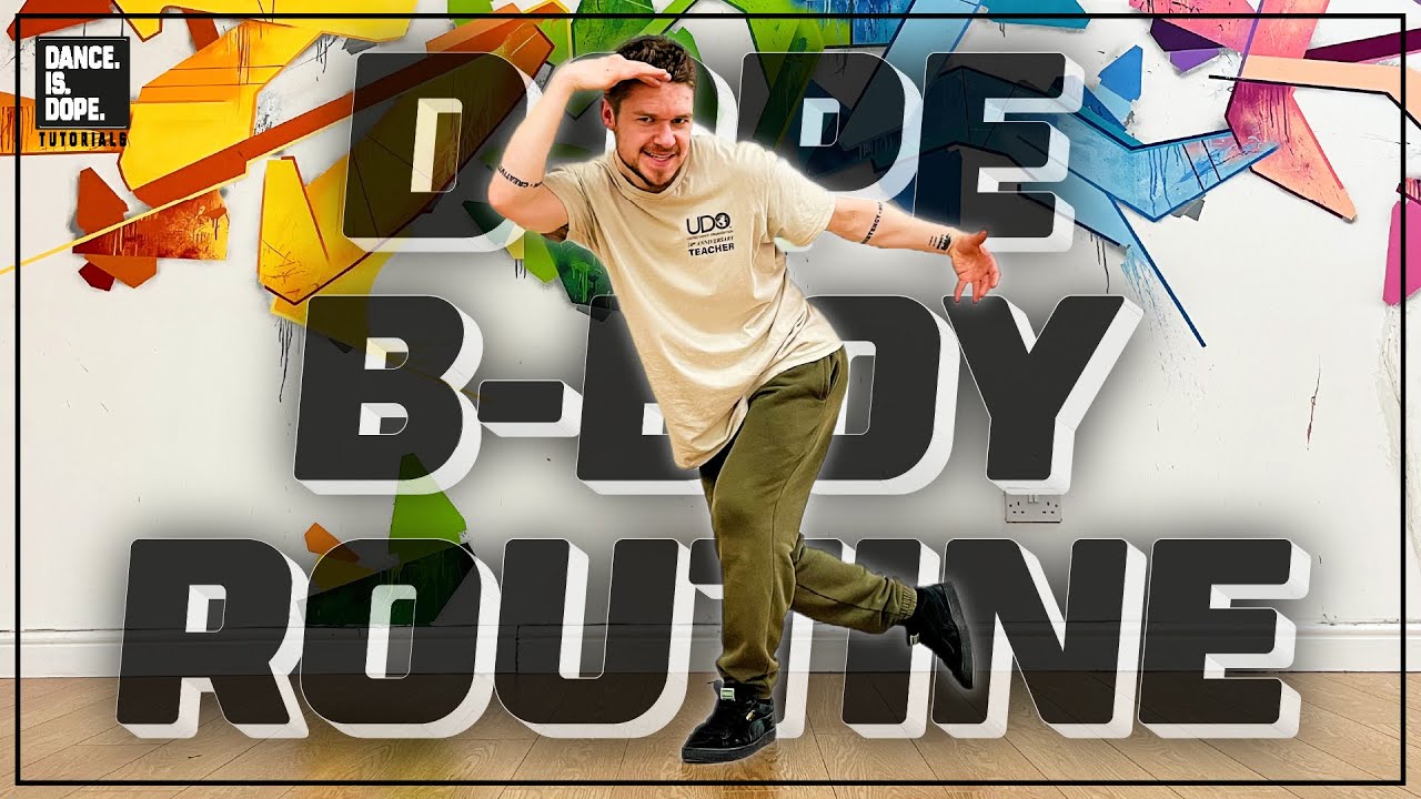 DOPE BBOY ROUTINE TUTORIAL | UPROCK CHOREOGRAPHY - YouTube