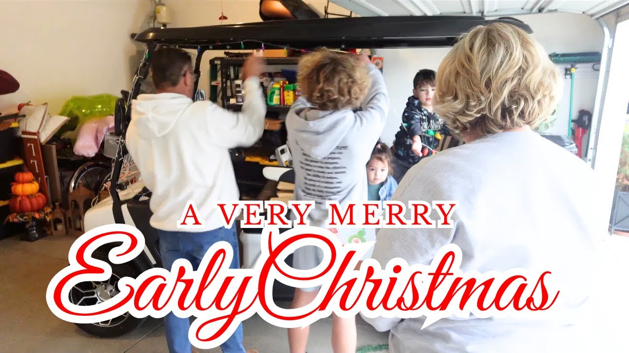 A Very Merry Early Christmas! A EARLY CHRISTMAS WITH THE GRANDS! - YouTube