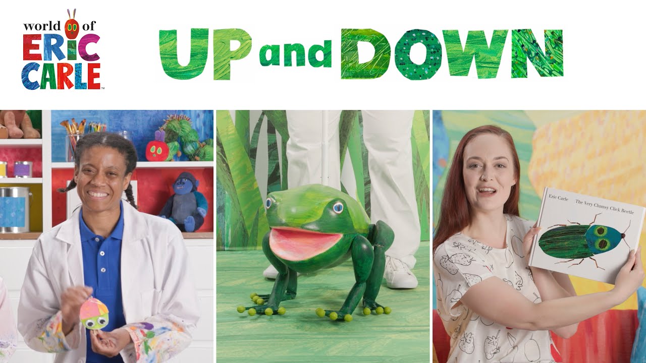 The Very Clumsy Click Beetle Readaloud / Jump with the Puppets / Click ...