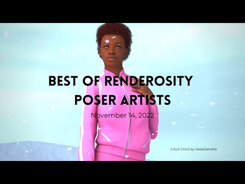 Best of Renderosity Poser Artists - Nov 14, 2022 - YouTube