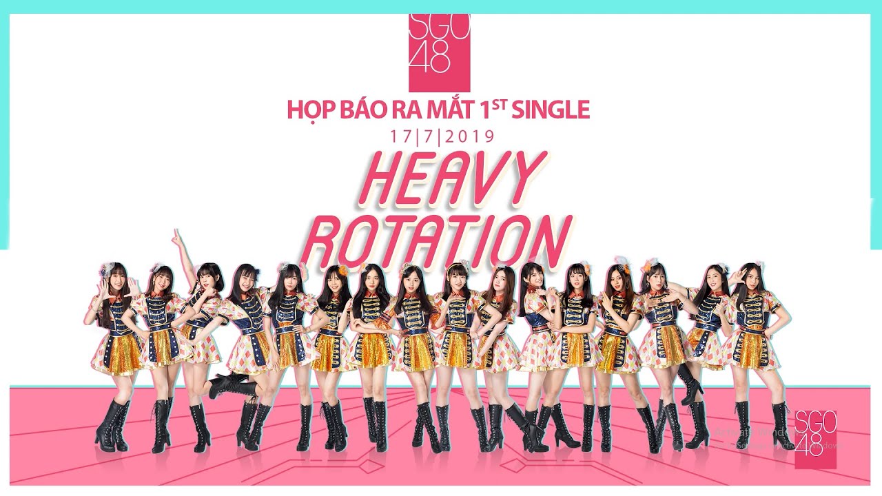 CÔNG CHIẾU BUỔI HỌP BÁO RA MẮT SINGLE HEAVY ROTATION. - YouTube