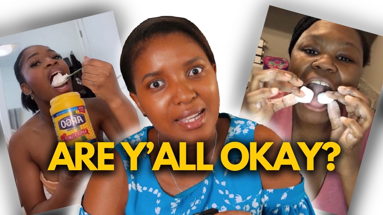 An Unspoken Eating Disorder: CORNSTARCH & SOIL Eaters - YouTube