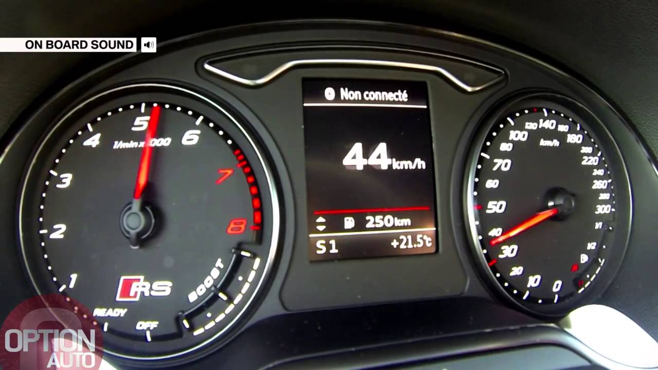 2015 Audi RS3 Sportback Max Speed - YouTube
