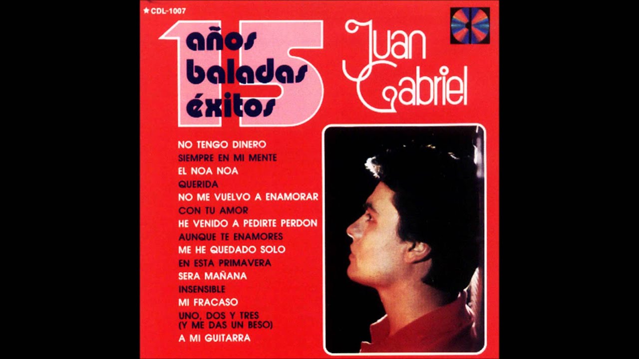 Insensible - juan Gabriel - YouTube