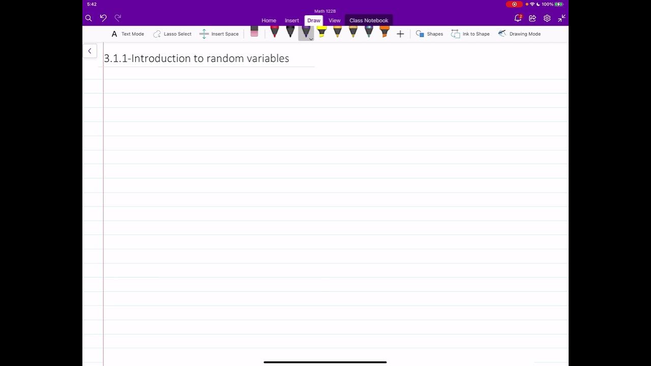 Labtube-(Finite Math)-Introduction to random variables - YouTube
