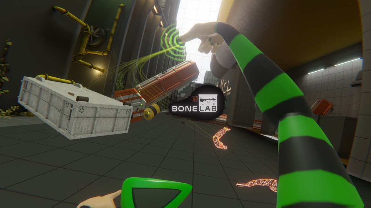 I Gained Telekinetic Powers In Bonelab - YouTube