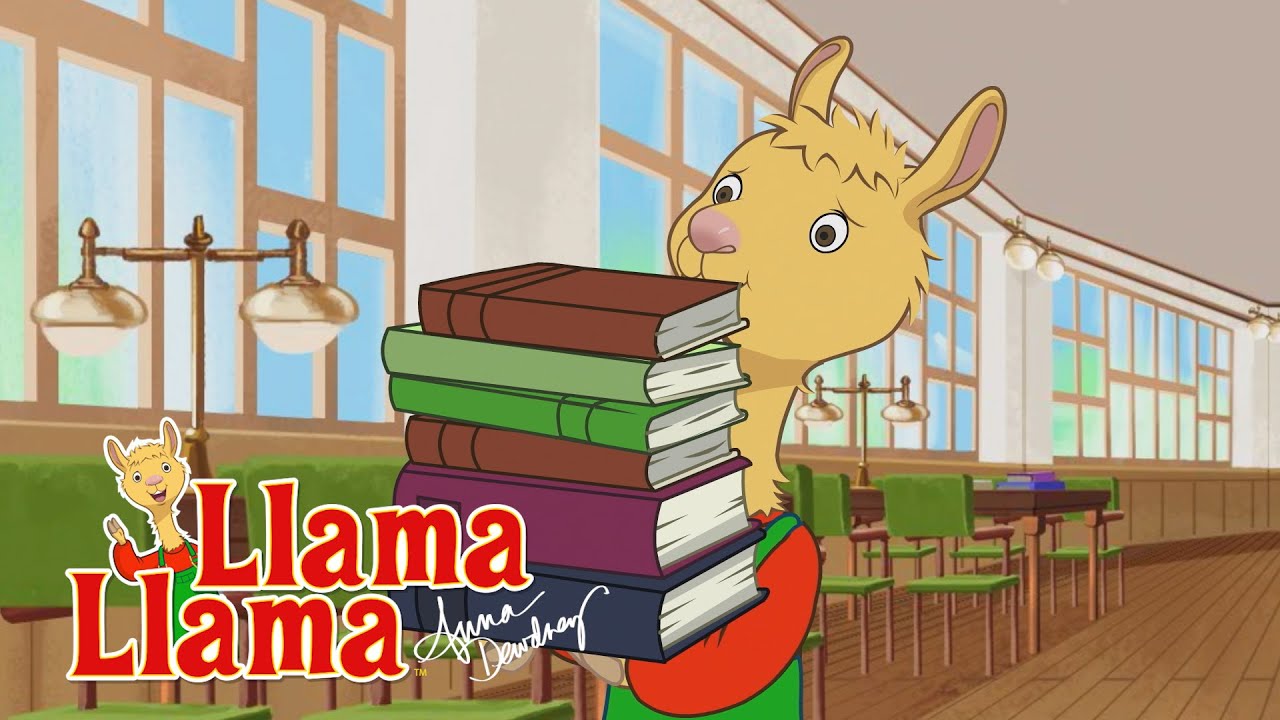 Llama Llama and Friends Look for Library Books | Llama Llama Episode ...