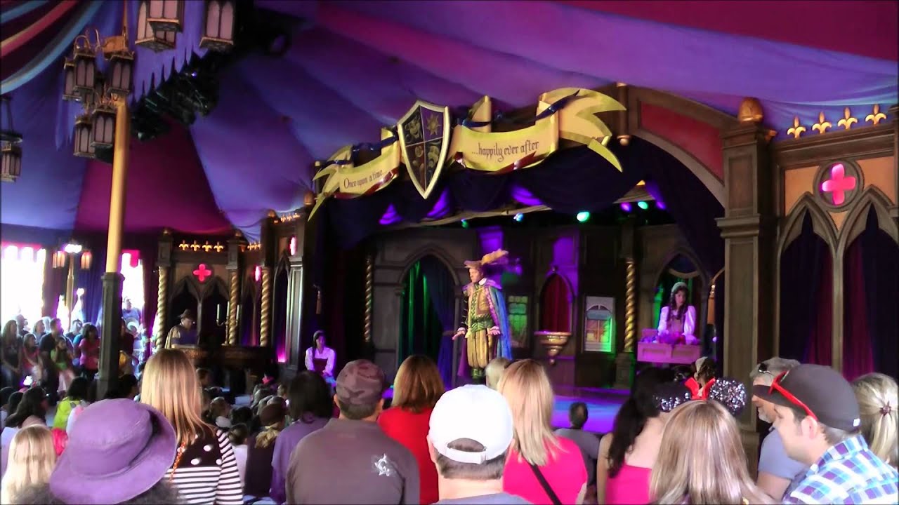 Disney Princess Fantasy Faire, Disneyland Park, Disneyland Resort - YouTube