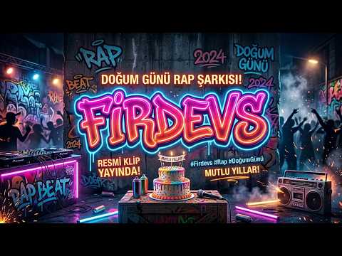 Firdevs'e Özel Rap Doğum Günü Şarkısı | İyi Ki Doğdun Firdevs!