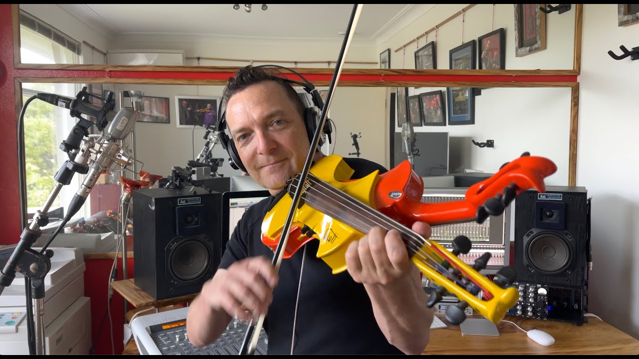 Recording Strings - Ian Cooper's One Man String Section - YouTube