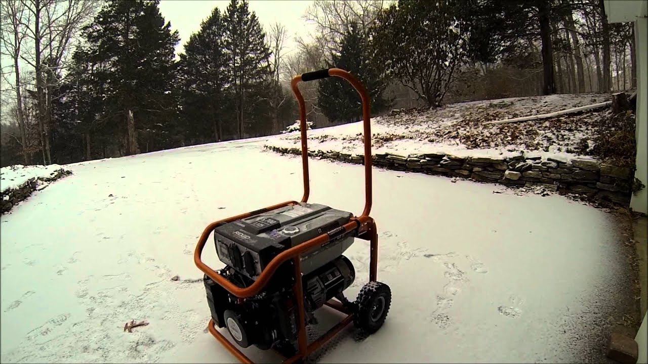 Ridgid 5700 Watt Generator Review - YouTube