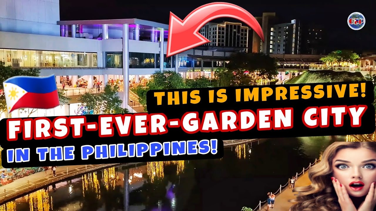First Garden City in The Philippines! Huge Parks and Greeneries ...