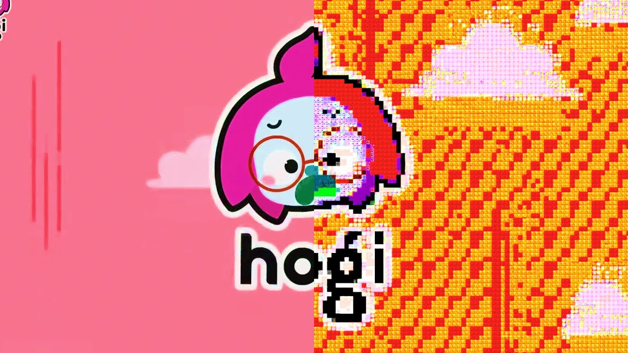 Hogi Fall Intro Logo Effects | Original Vs Pixel Art | MINECRAFT - YouTube