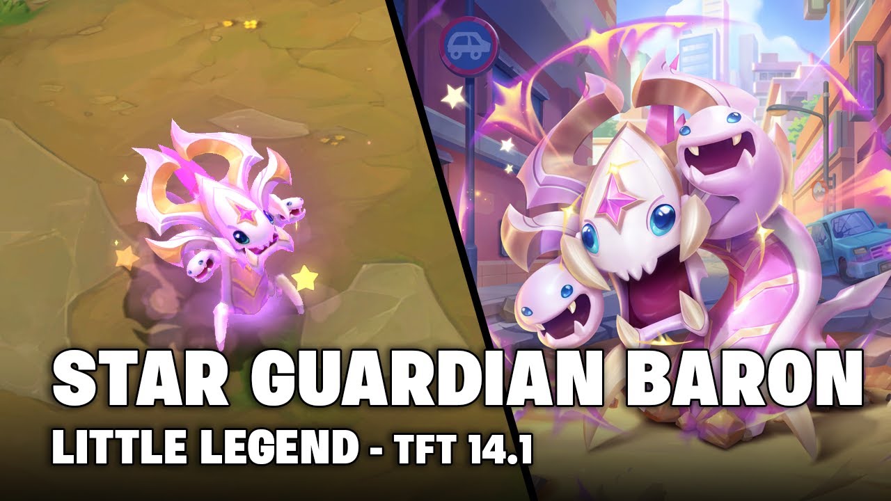 STAR GUARDIAN BARON - EMOTES | TFT 14.1 - YouTube
