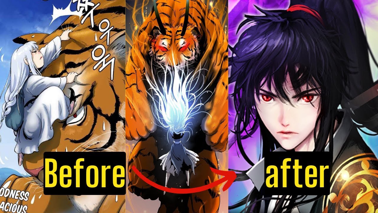 Reborn as a tiger he strives to become the greatest demon beast - YouTube