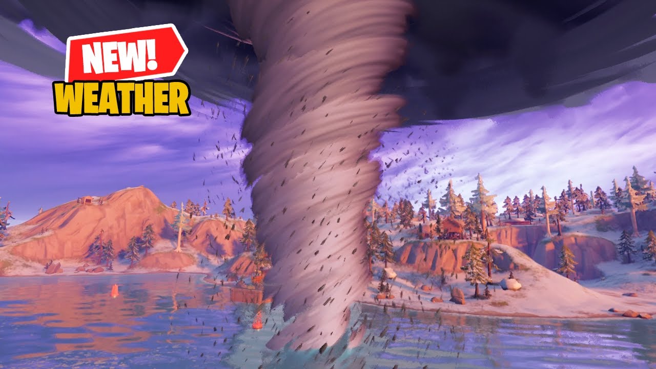 NEW Tornadoes & Lightning Weather Effects in Fortnite! - YouTube