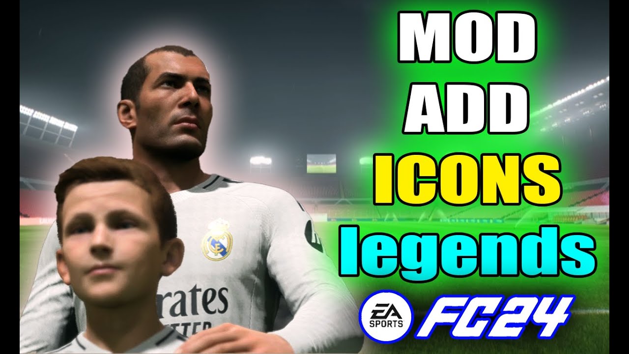 fc 24 mods add all Icons & Heroes legends - TU 18 - YouTube