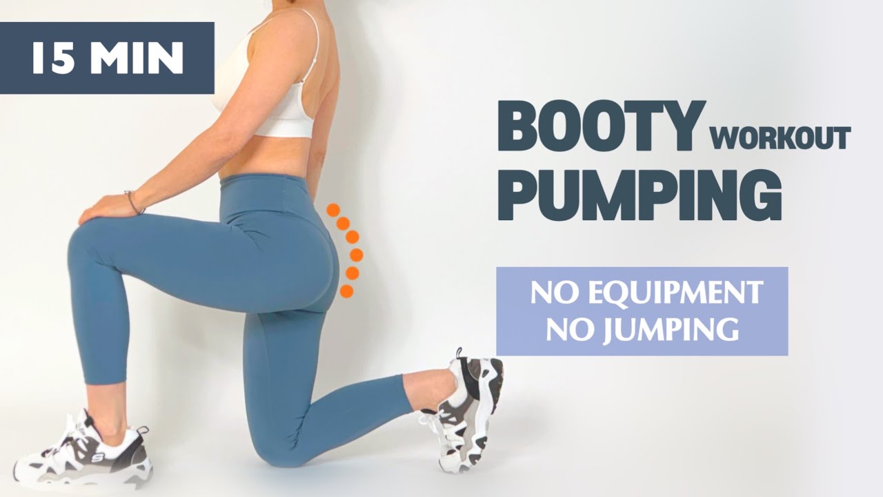 15MIN BOOTY PUMPING PILATES WORKOUT/ROUND BOOTY PILATES/NO JUMPING/ NO ...