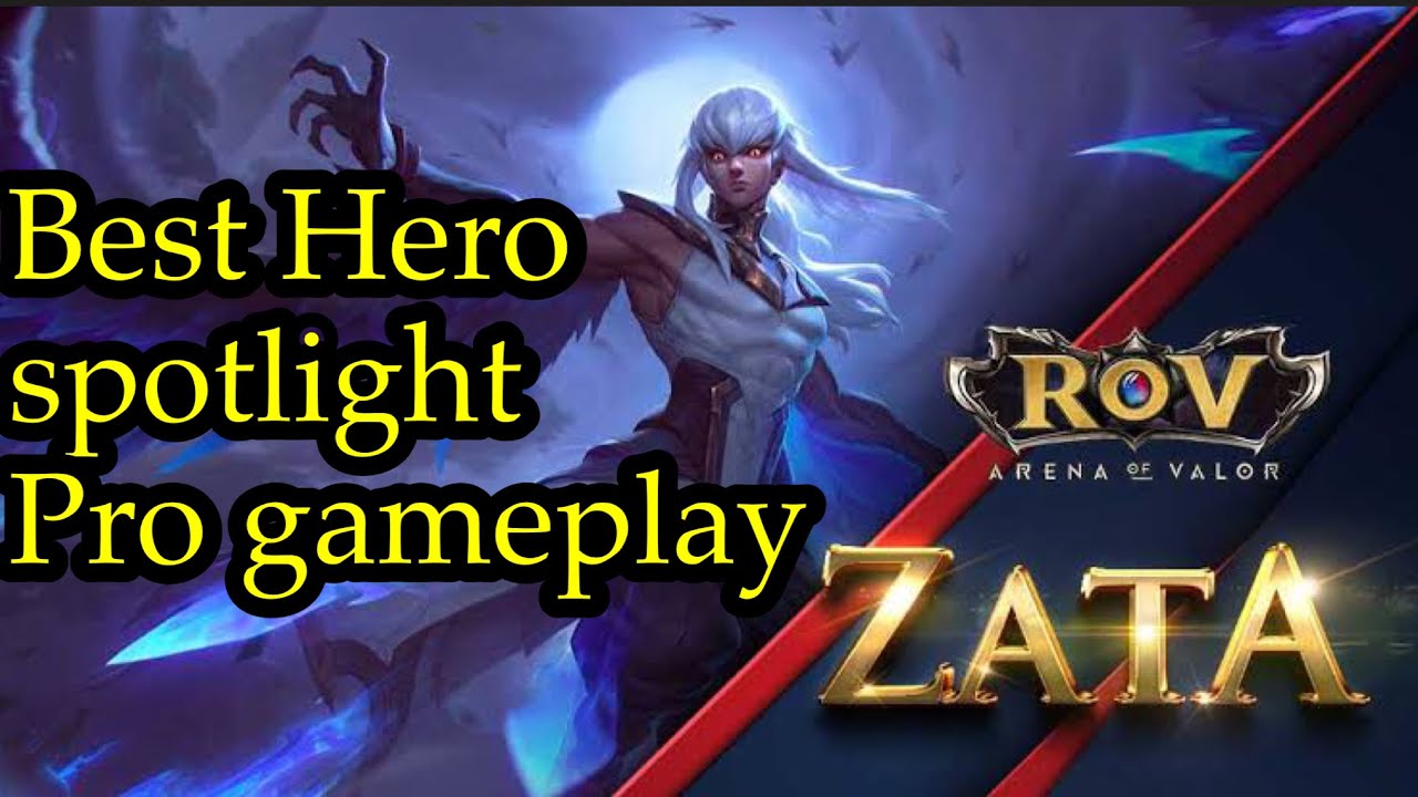 AoV: Zata Best Buff | Pro gameplay Zata | Arena Of Valor - YouTube