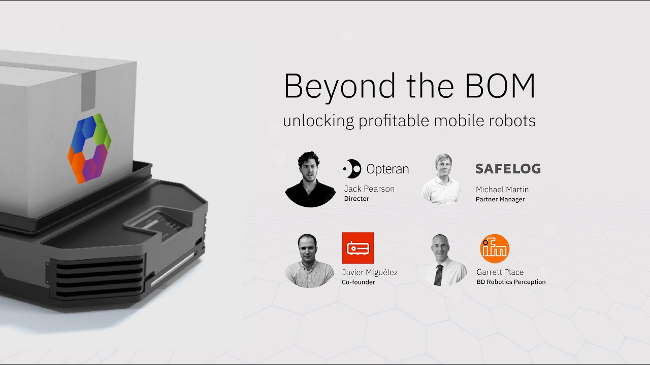 Beyond the BOM: Unlocking profitable mobile robots - YouTube