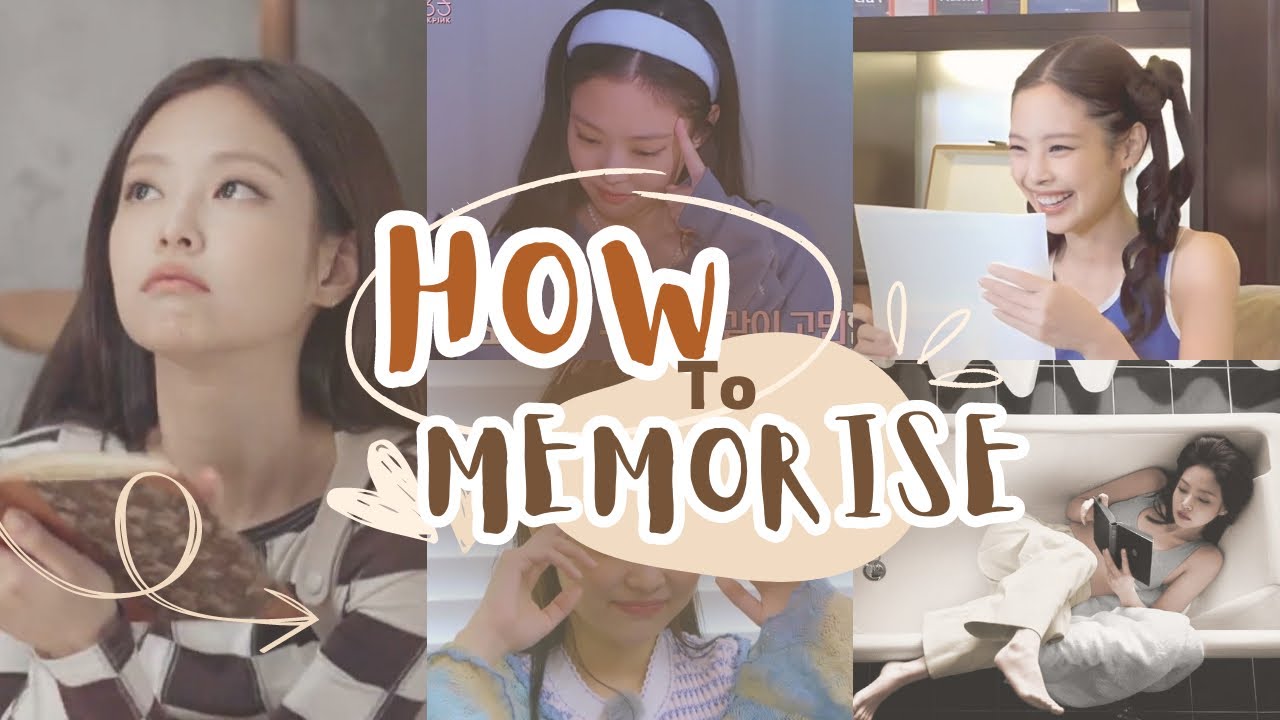 ୨୧How to memorise stuff easier~Jennism ྀིྀི~୨୧ - YouTube