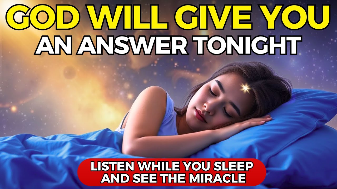 God Will Visit You Tonight! Listen To This Prayer Before You Sleep ...