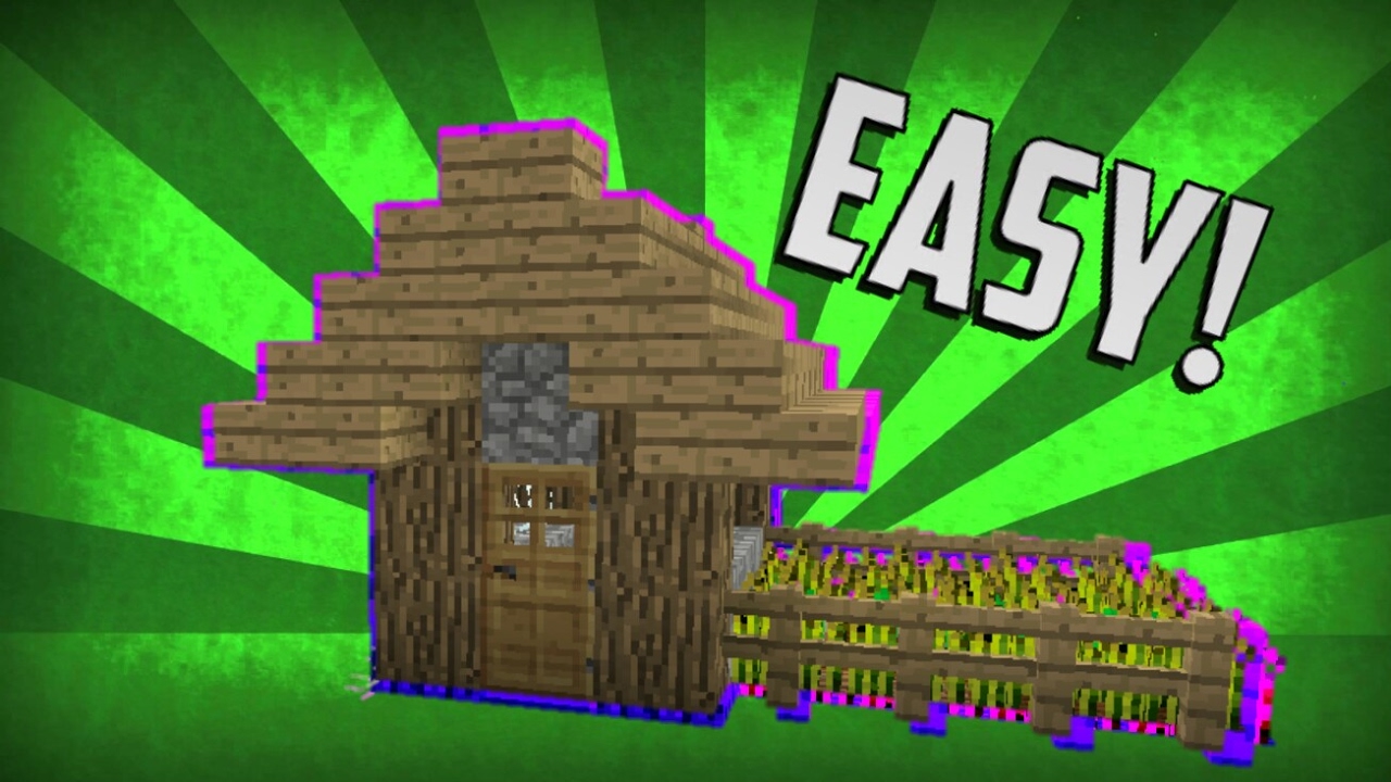 Minecraft: How To Build A Small Survival Starter House Tutorial (#2 ...