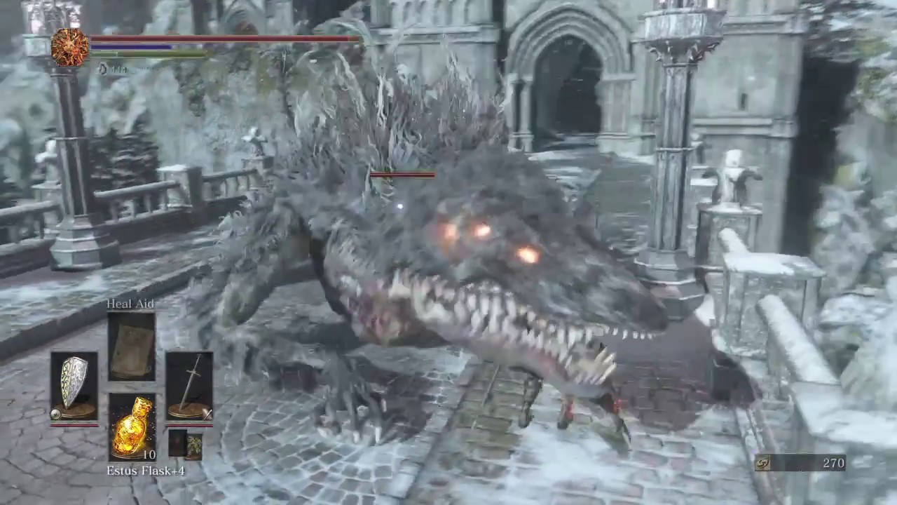 DARK SOULS™ III part 18 dog alligator - YouTube