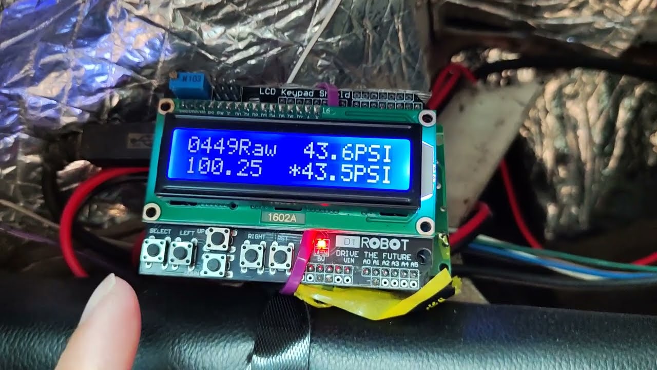 Arudino Uno returnless fuel pressure control system - YouTube