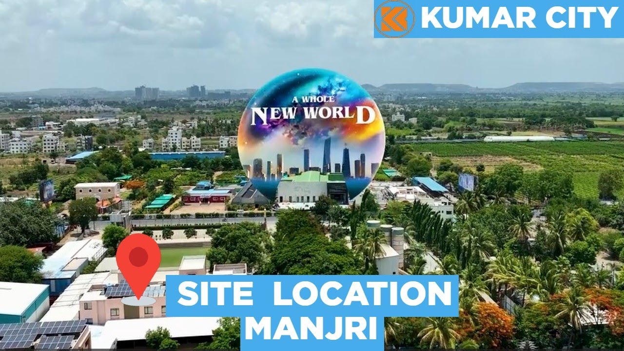 Site Location - KUMAR MAGNACITY Sunrise MANJRI 9552524937 | 2, 3 and 4 ...