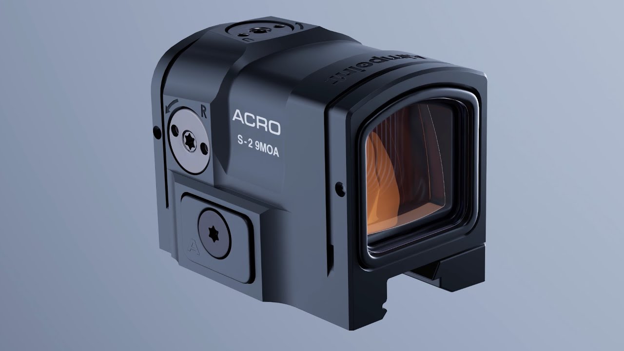 NYHET FRÅN AIMPOINT - ACRO S-2 - Rödpunktsikte för hagelvapen - Perfekt ...