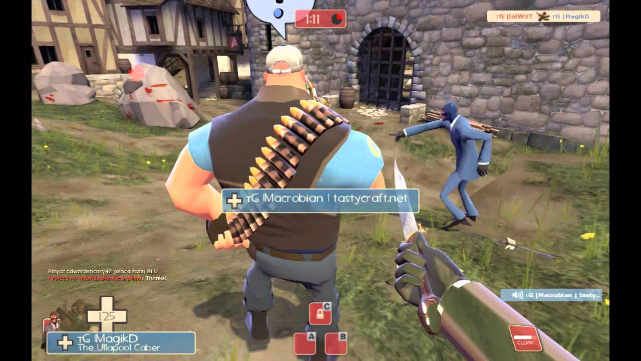 Team Fortress 2 - Backstab Spree - DeGroot Keep - YouTube