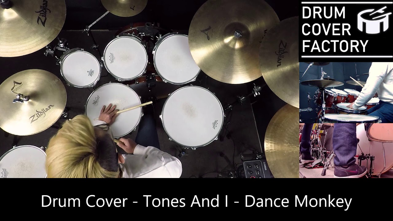 Tones And I - Dance Monkey - Drum Cover by 유한선[DCF] - YouTube