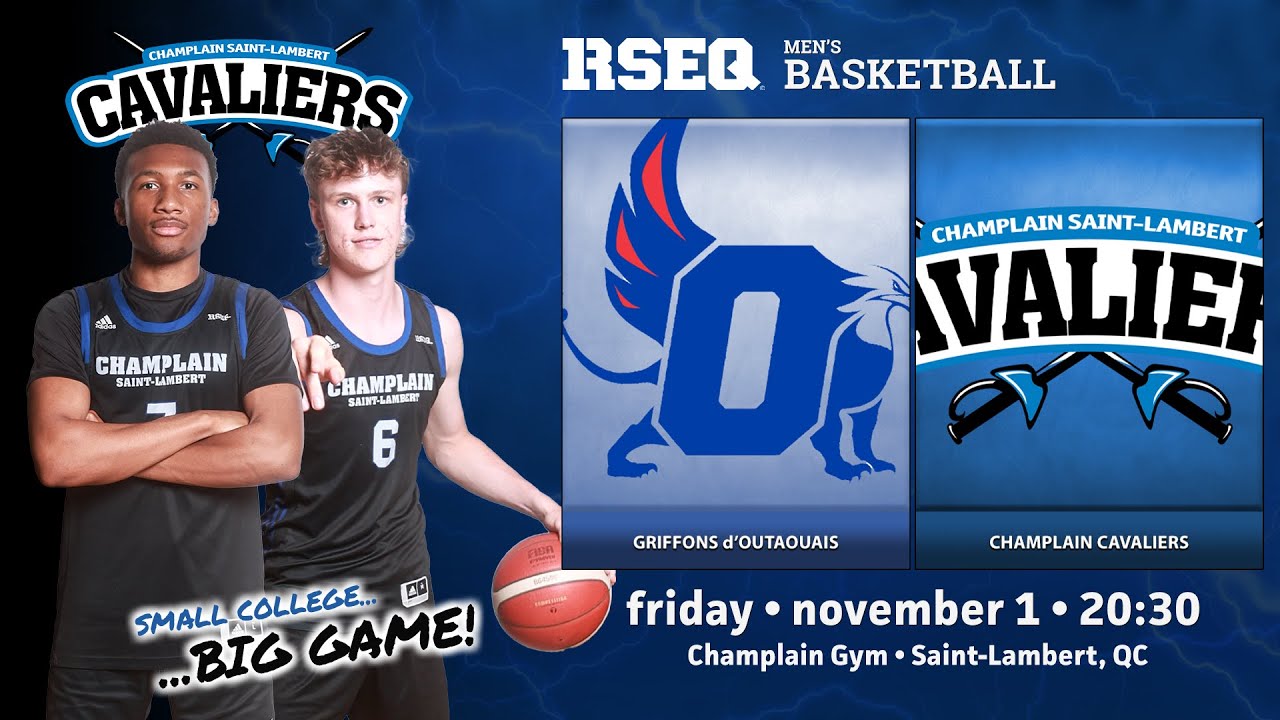 RSEQ Basketball masculin 🏀 Outaouais @ Ch.-St-Lambert [2024-11-01 ...