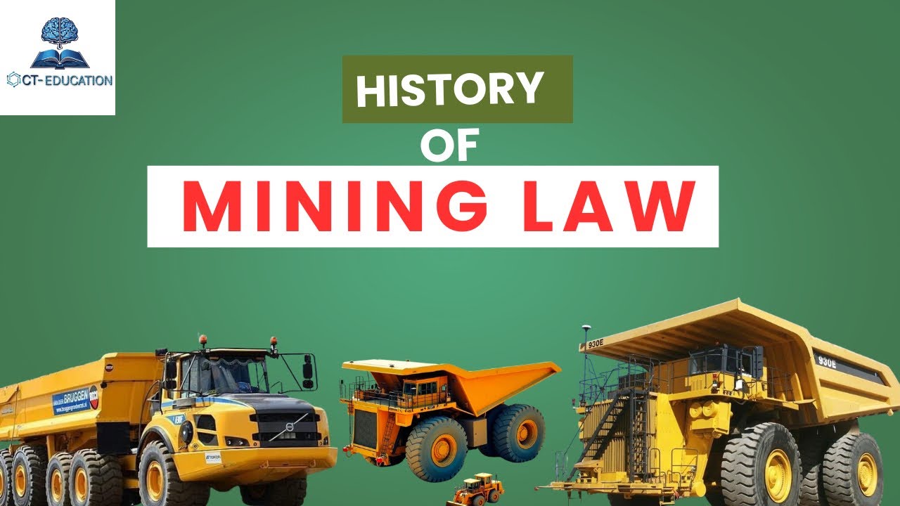 The History of Mining Law in South Africa - YouTube