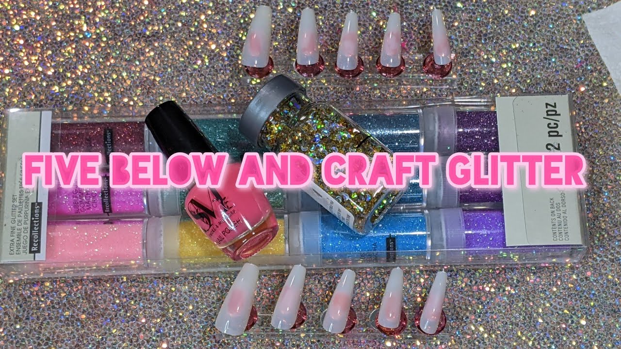 Part 2 of Five Below Polish Press On Nails! - YouTube
